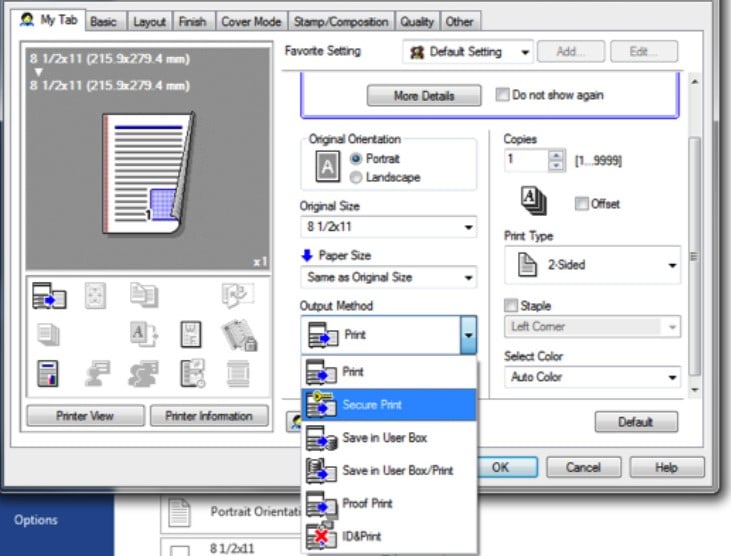 Secure Printing Can Keep Sensitive, Confidential Information Safe